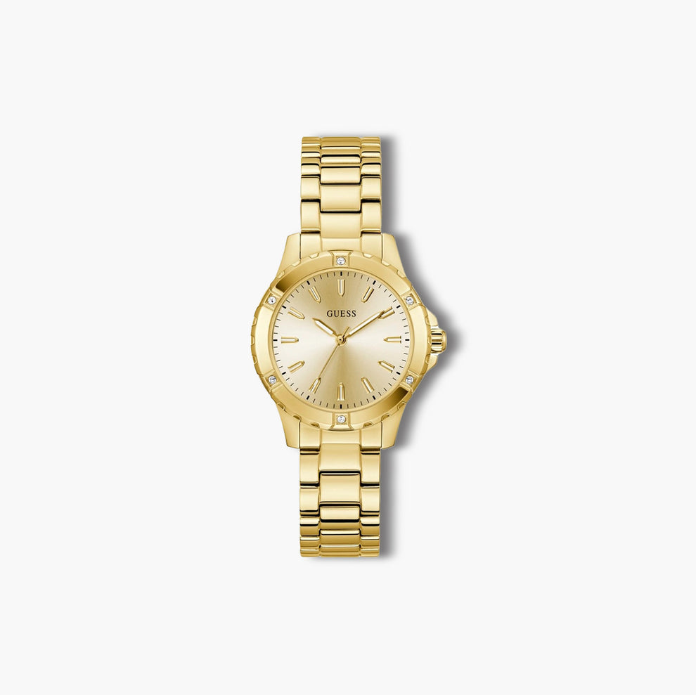 Guess Mist GW0948L2 gold-tone steel zirconia Watch | JOSE LUIS Joyerías